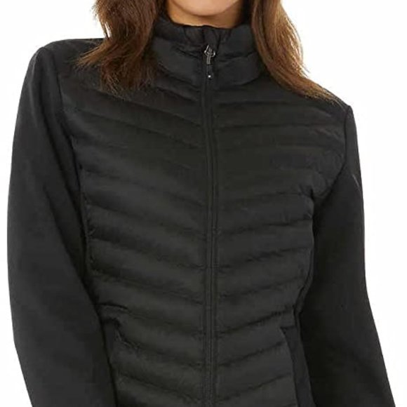 32 Degrees | Jackets & Coats | 32 Degrees Heat Womens Mixed Media Full ...